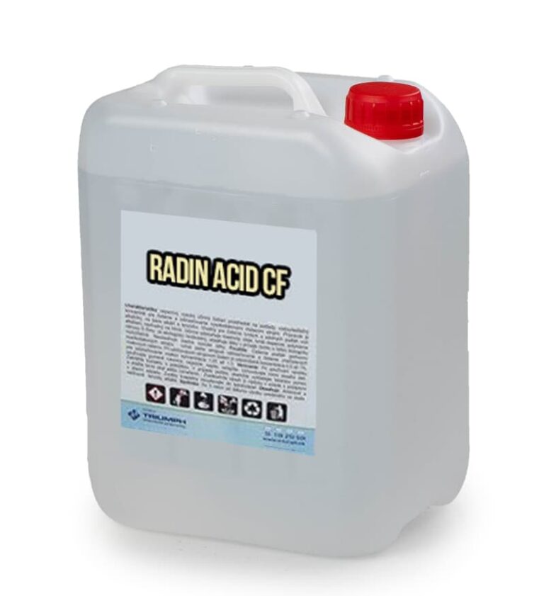 Radin Acid CF 10l - Triumph - na odstraňovanie úsad z tvrdosti vody